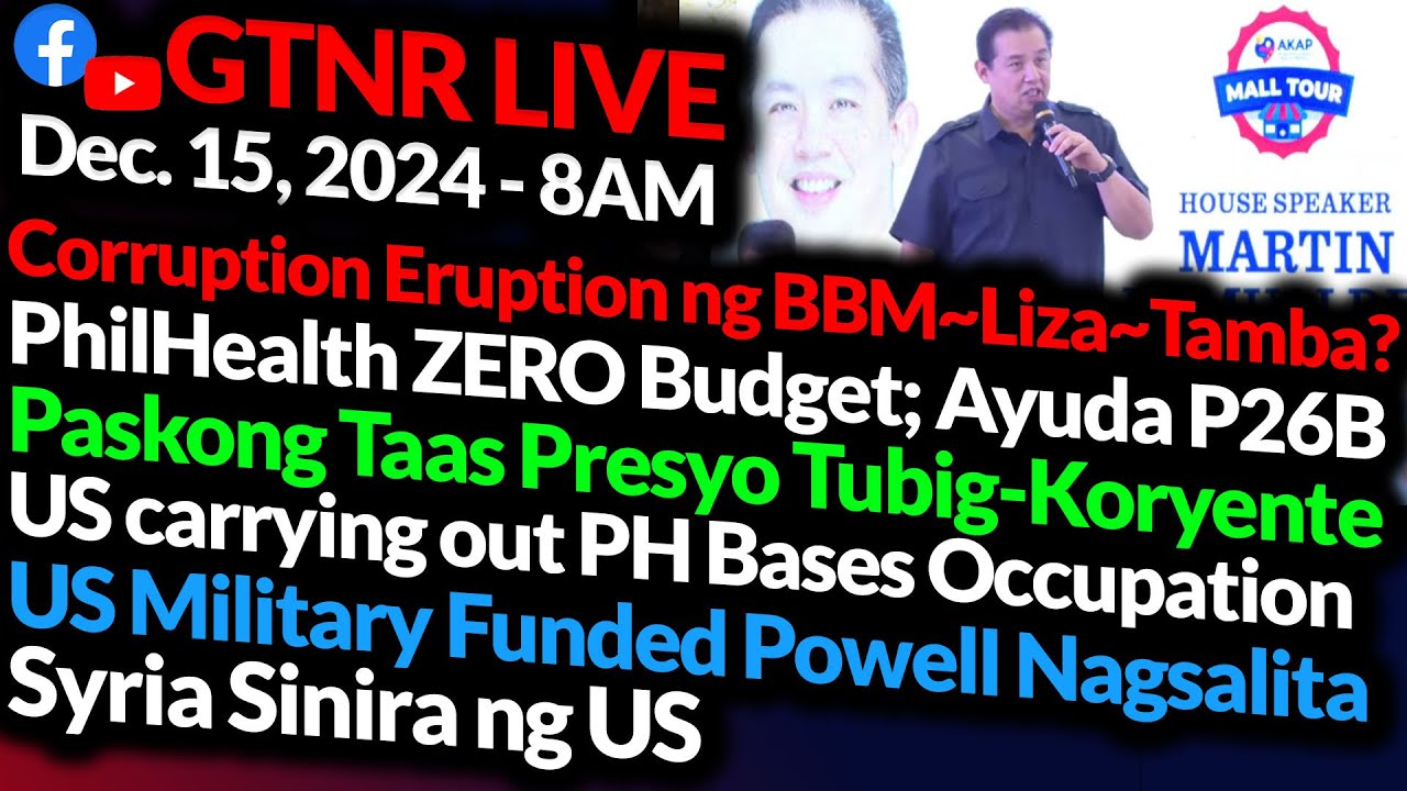 PhilHealth ZERO Budget; Ayuda P26-B? | Foreign Agent Powell Nagsalita ...