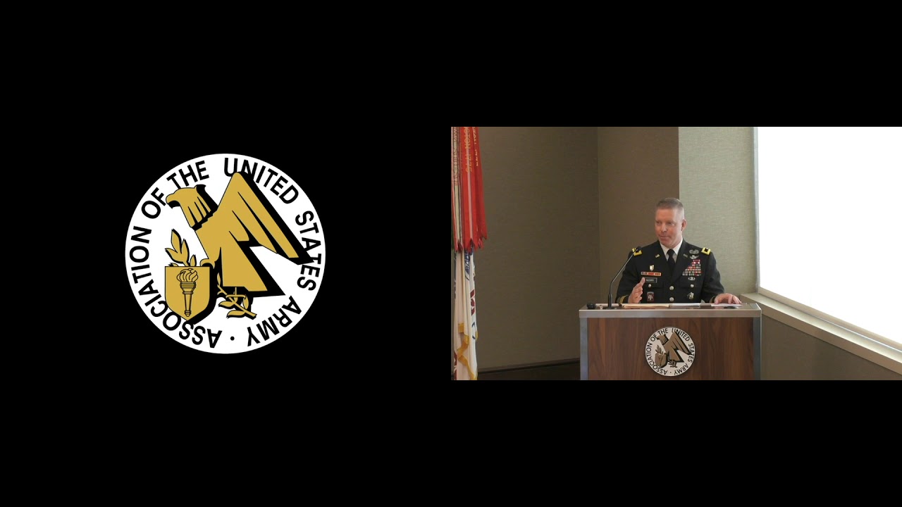 2019 Aviation Hot Topic - BG Michael McCurry - Army G-3 Aviation - YouTube