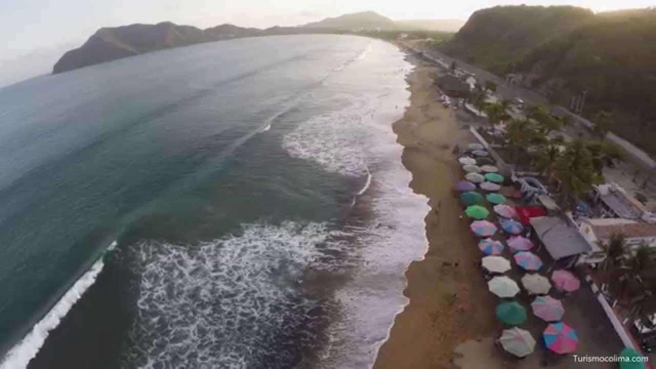 Playa Miramar (Manzanillo) - Turismo Colima - YouTube