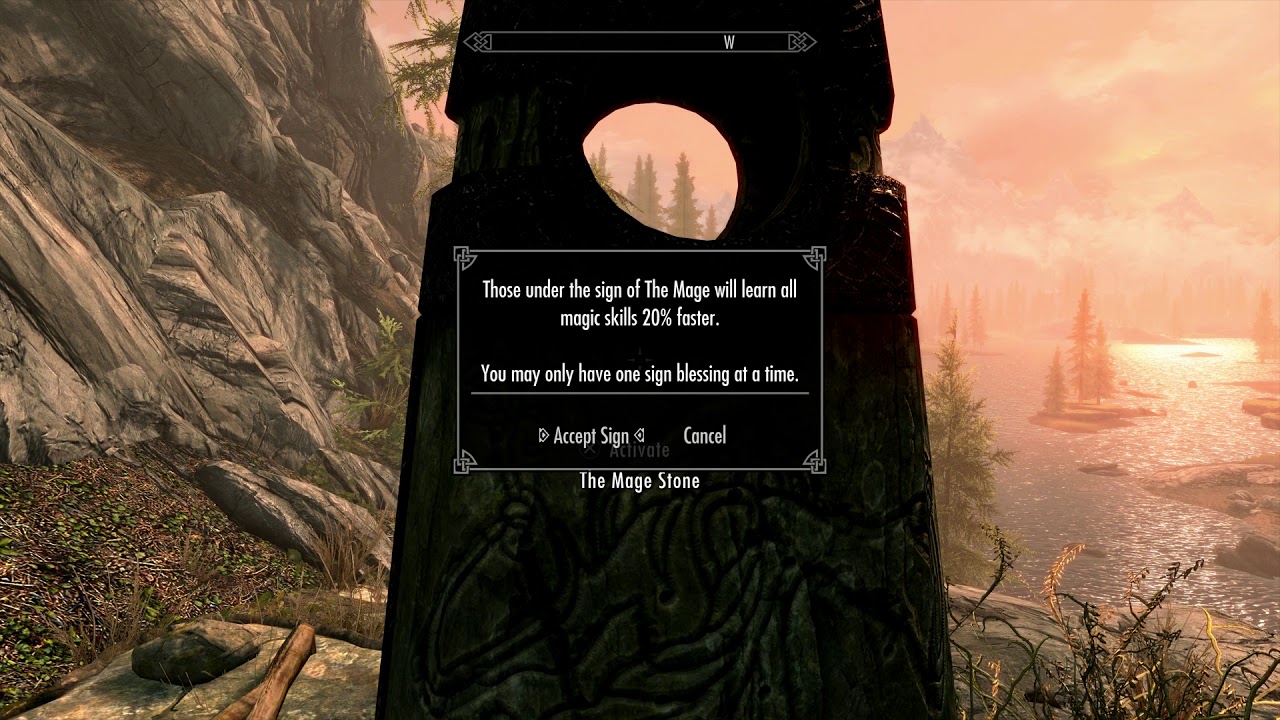 Skyrim Special Edition - Activate Guardian Stones: (Warrior, Mage or ...