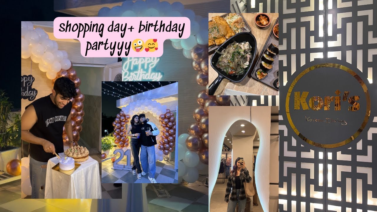 Shopping Day at Haus Khaz + Brother’s Birthday Party | VLOG #6 - YouTube