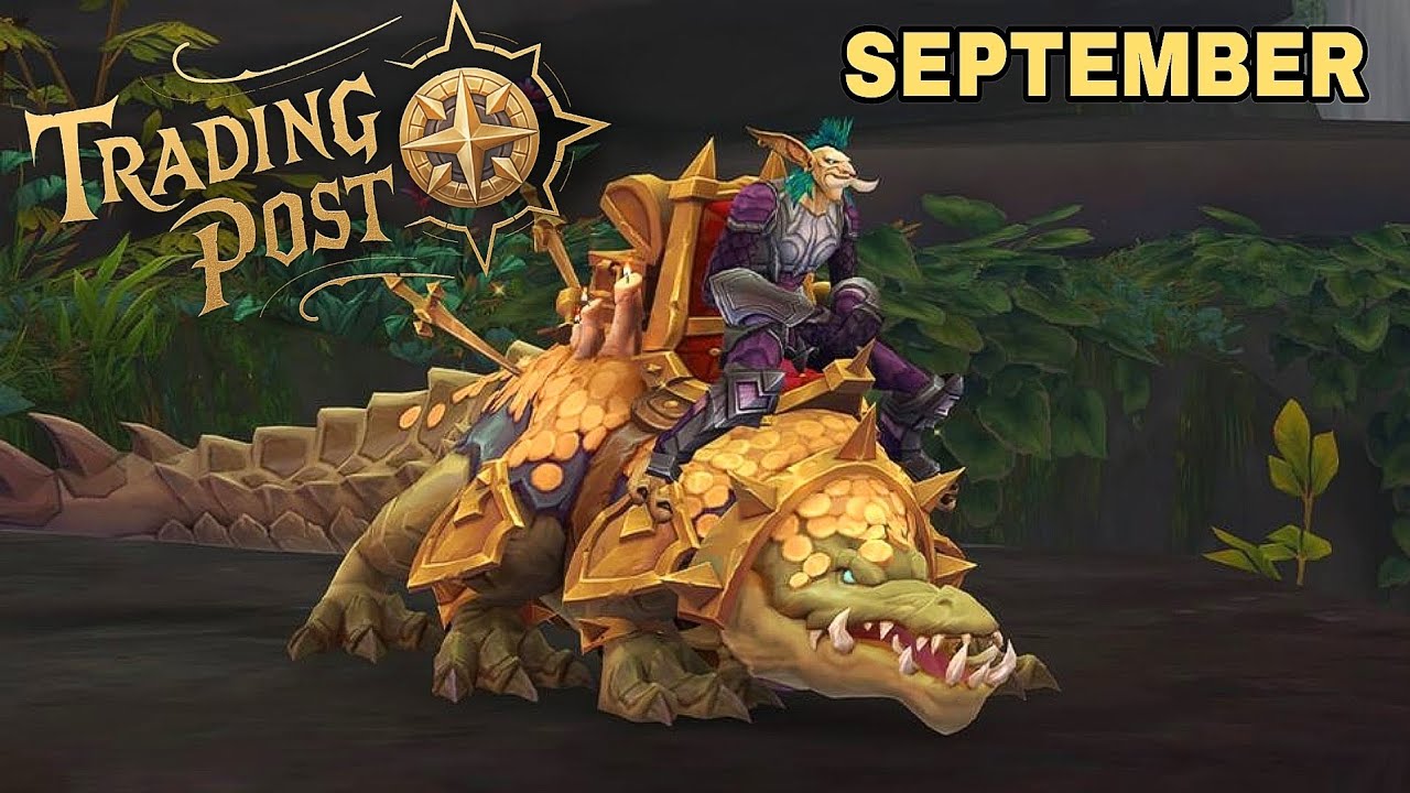 Looking at everything in the Wow trading post for September - YouTube