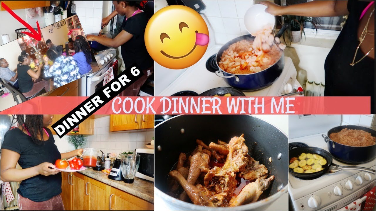 Cook dinner with me // dinner for family of 6 - YouTube