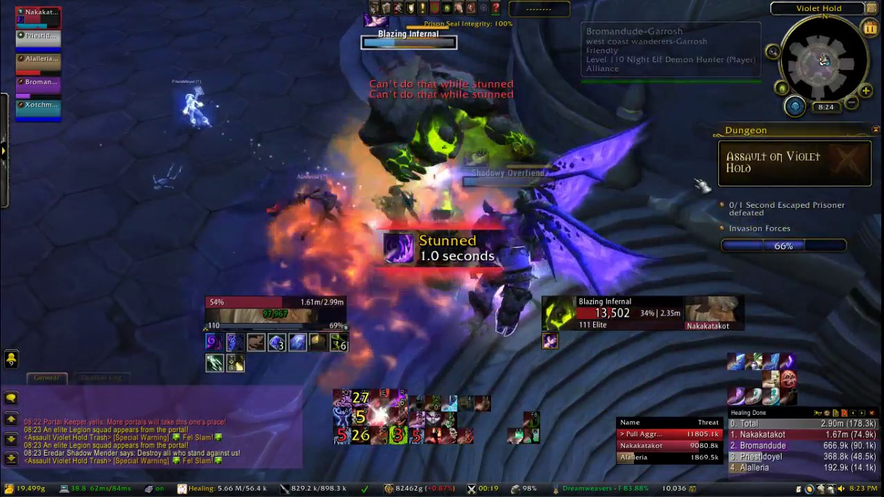 WoW Legion - Assault on Violet Hold - YouTube
