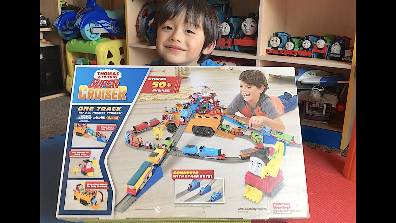 THOMAS & FRIENDS SUPER CRUISER! ONE TRACK FOR ALL THOMAS ENGINES ...