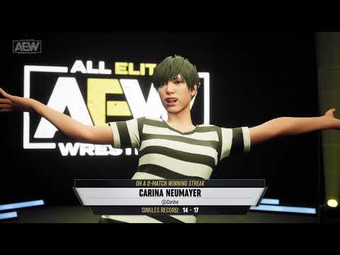 Carina Neumayer vs. Emily Wilbert for the ROH Women's World TV ...