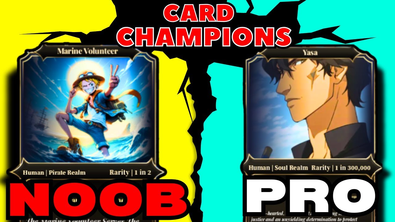 NOOB to PRO in Roblox Card Champions (Early Showcase) - YouTube