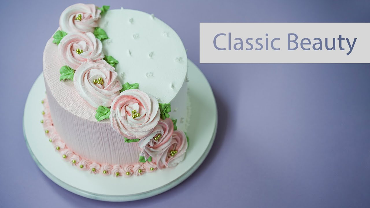 🎂 Simple and Beautiful Cake Decorating Technique 🎂 - YouTube