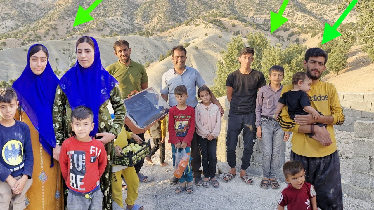 Saleh family: Saleh and Manouchehr help the homeless family of Mahnaz ...