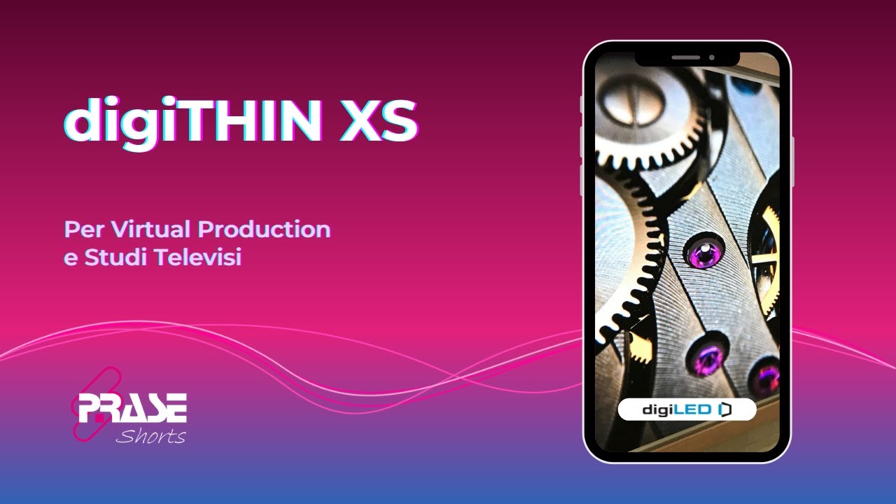 DigiLED a ISE 2023 - DigiTHIN XS - YouTube