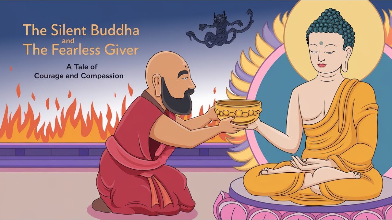 The generous Rich Man and The Silent Buddha - YouTube