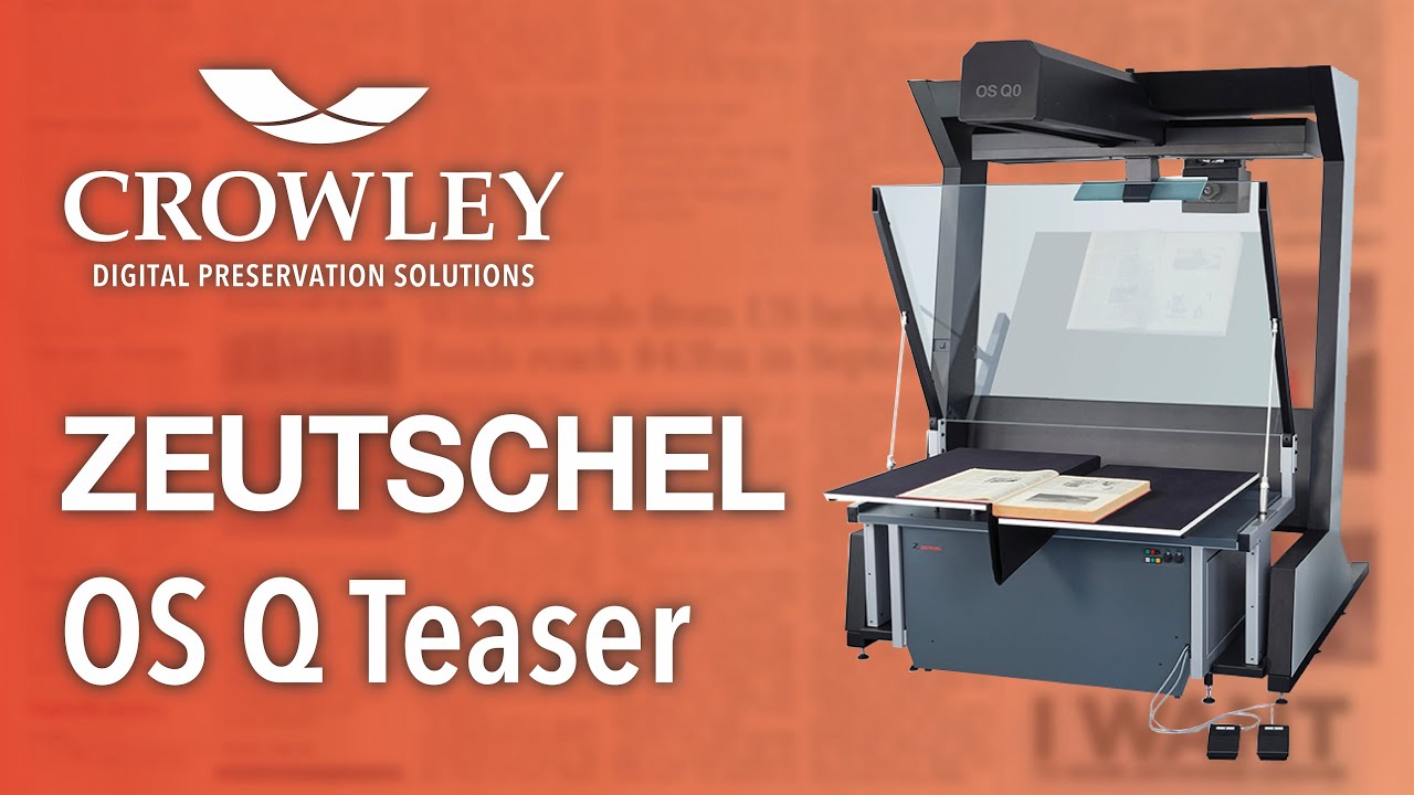 Zeutschel OS Q - Next Generation Book Scanner | Product Teaser - YouTube