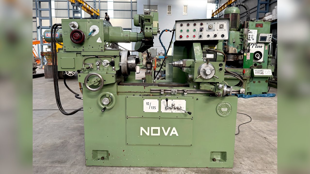 Internal Grinding Machine with Face Grinding Attachment - Nova Italy ...