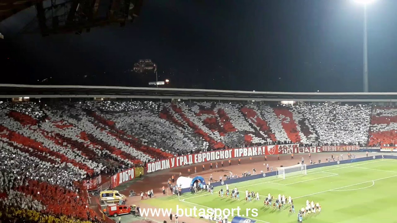 Delije: "Dobro došli u grad evropskog prvaka" - YouTube