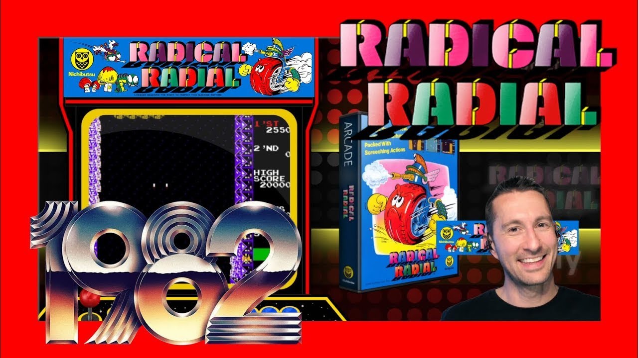 Radical Radial Really is a Rotating Ruckus! #arcade #videogames #retro ...