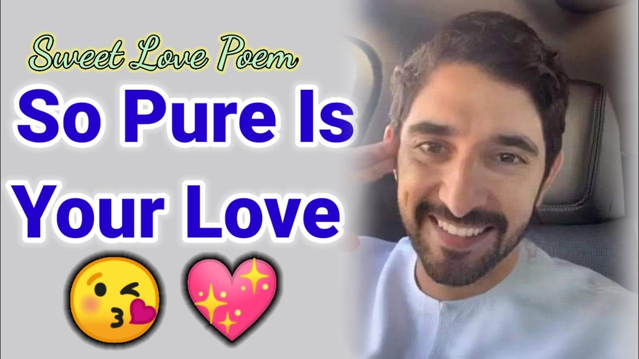 So Pure Is Your Love😘💞| Tagore poems, a poem love, poem by Fazza ...