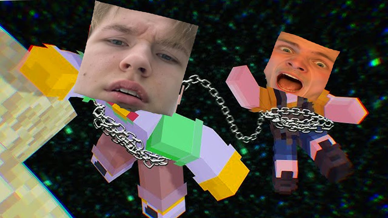 MINECRAFT CHAINED TOGETHER 1 LEVEN - YouTube