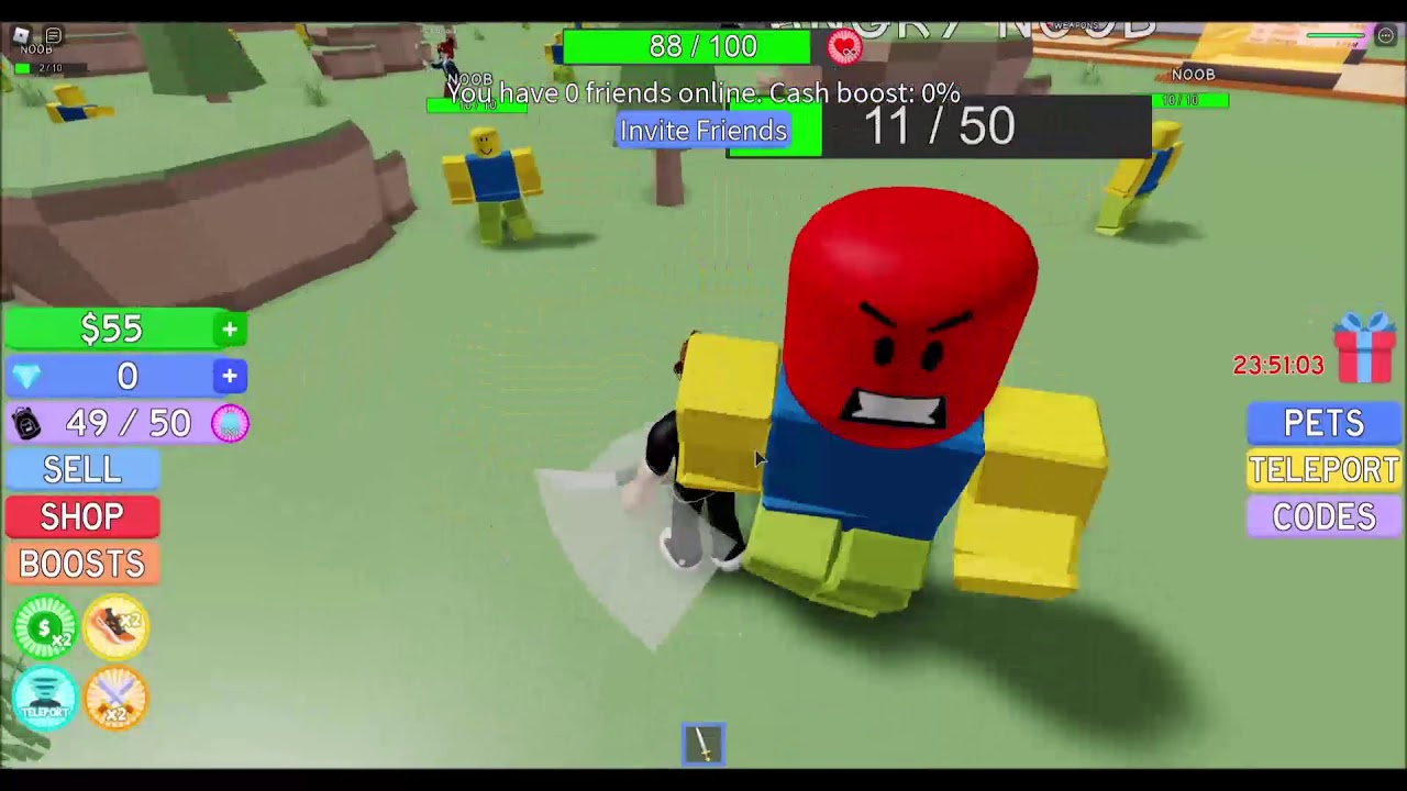 Melee simulator in roblox - YouTube