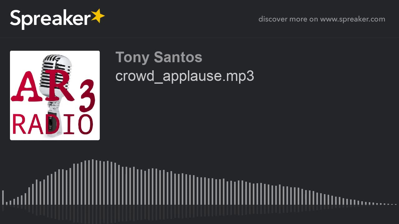 crowd_applause.mp3 (made with Spreaker) - YouTube