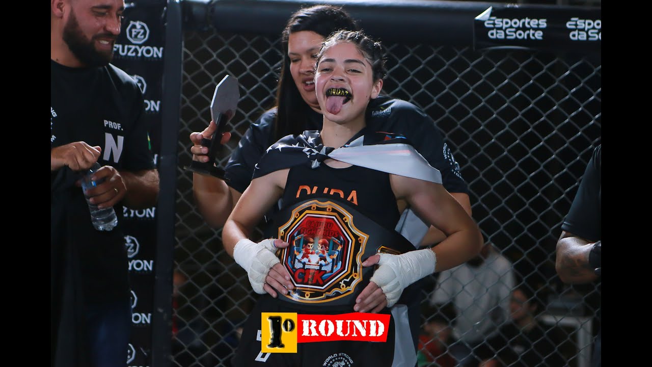 Cajuru Fight Kids CO MAIN EVENT: Maria Eduarda vs. Anne França - YouTube