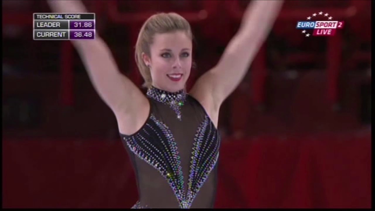 2013 TEB Ashley Wagner SP ESP - YouTube