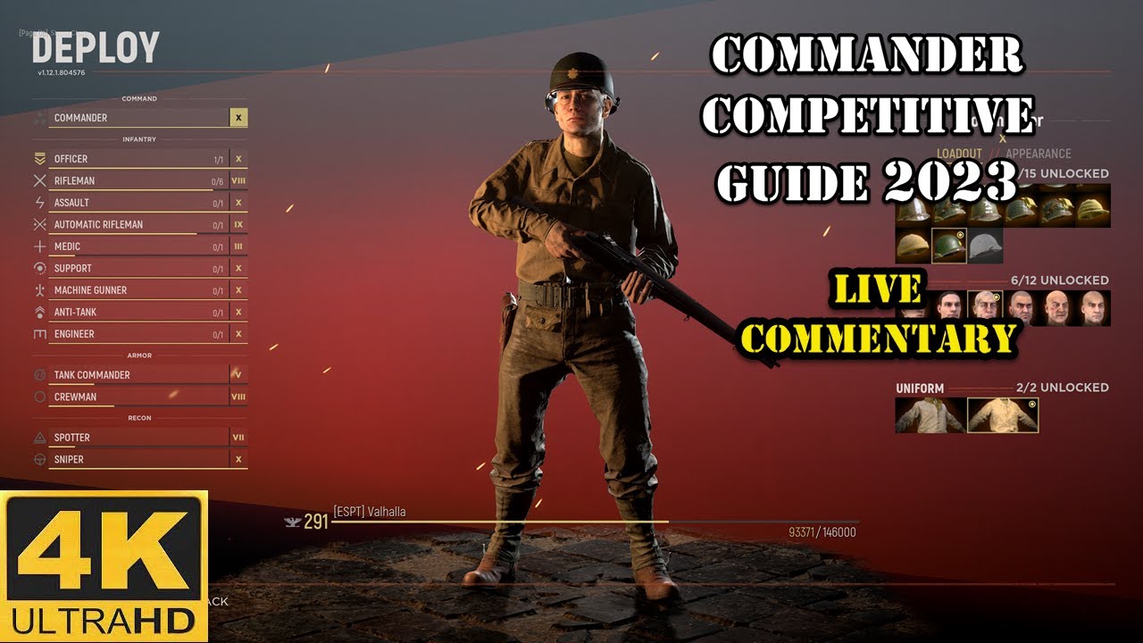 How to play Commander with Priorities in Hell Let Loose - YouTube