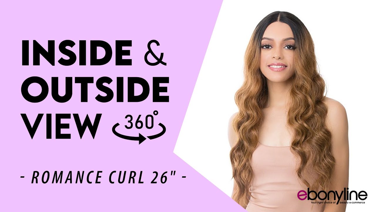 It's a Wig Human Hair Blend HD Lace Wig - ROMANCE CURL 26" | EBONYLINE ...
