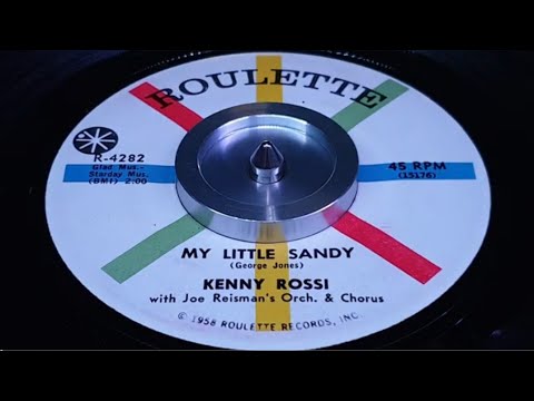 KENNY ROSSI - MY LITTLE SANDY (1960) - YouTube