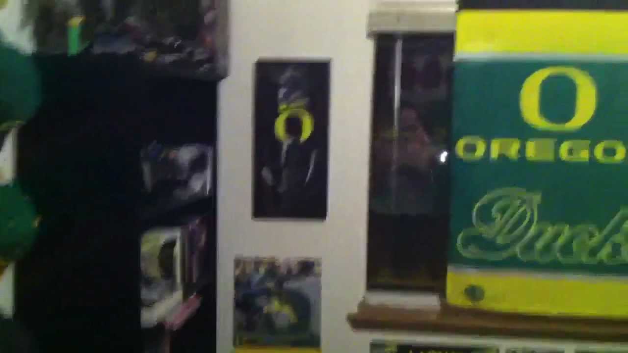 Oregon Ducks Man Cave Part 7 - YouTube
