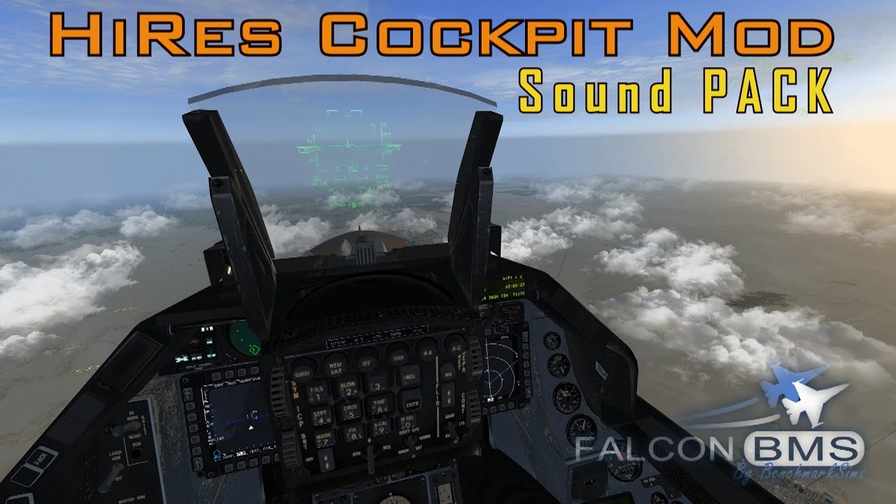 HiRes Cockpit Mod & Sound Pack // Falcon BMS 4.37 // 4K - YouTube