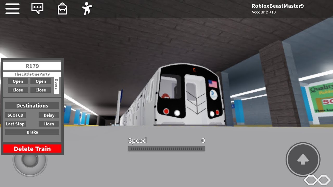 R179 in Roblox | NYC Subway Game - YouTube