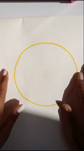 How to make circle without compass?🤯☠️#youtube #shorts #youtubeshorts # ...