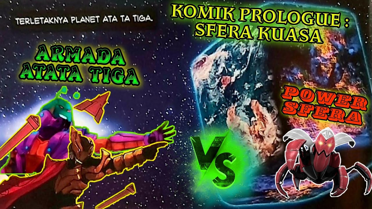 Komik Boboiboy Sfera Kuasa - Prologue : Sfera Kuasa | Kisah Planet ...