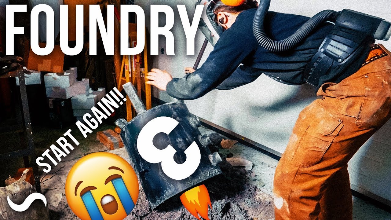 BUILDING A FOUNDRY!!! PART 3 - I messed it up - Start it over! - YouTube