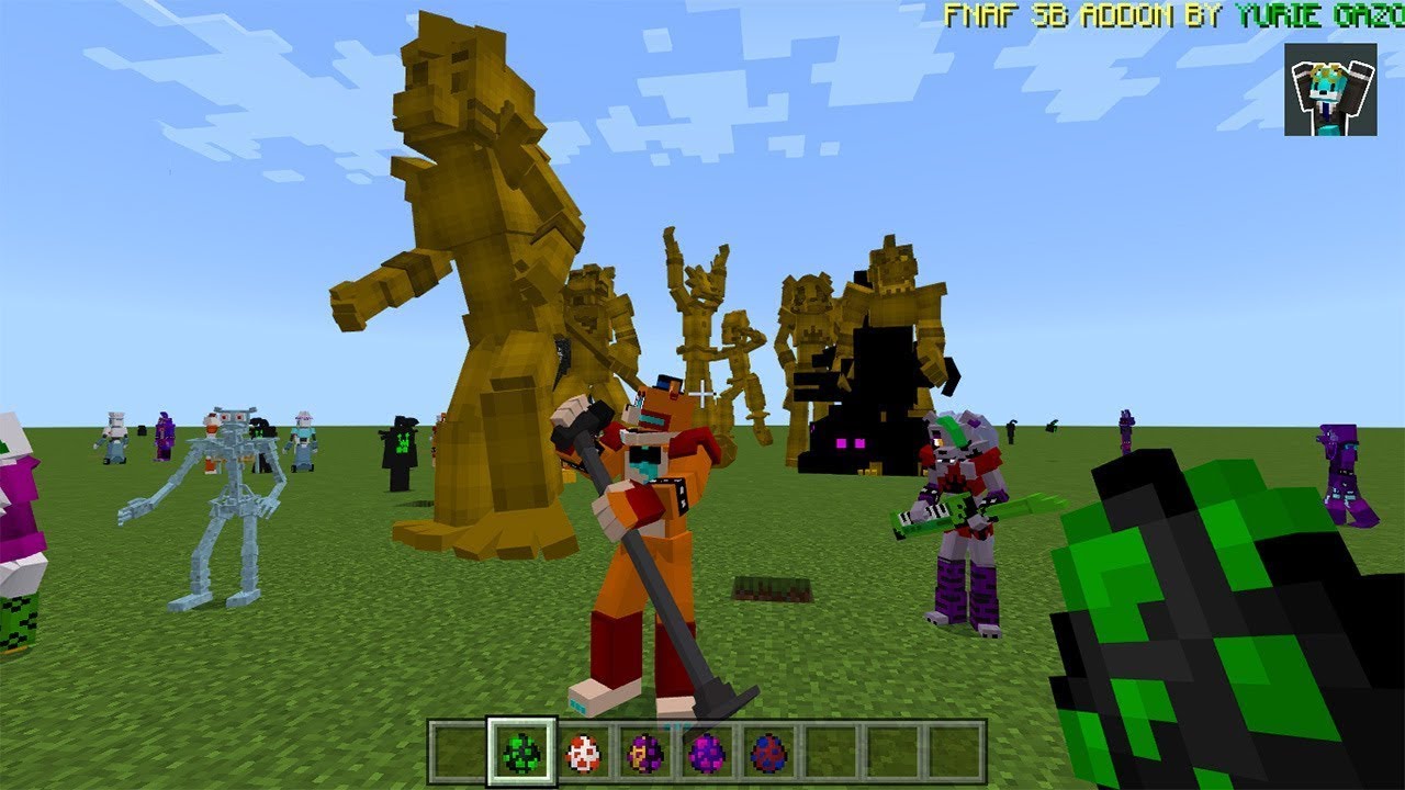 FNAF SB ADDON - YouTube