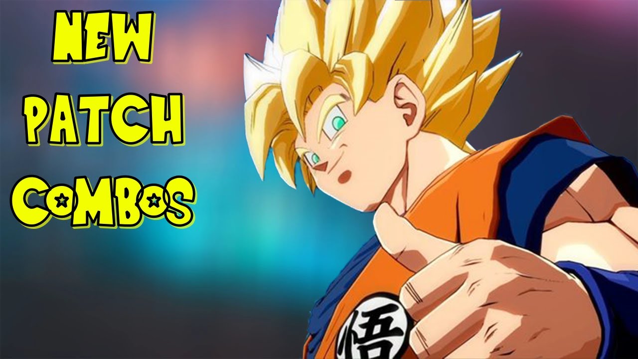 SSJ Goku New Patch Combos (v1.32) - DBFZ - YouTube