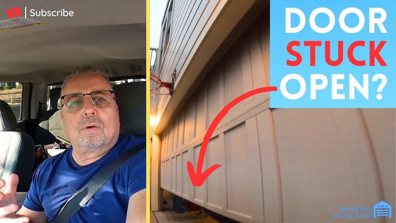 This Door Was STUCK OPEN... | EMERGENCY Service (Free Lesson Below ...