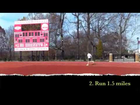 1.5 Mile Run Test - YouTube