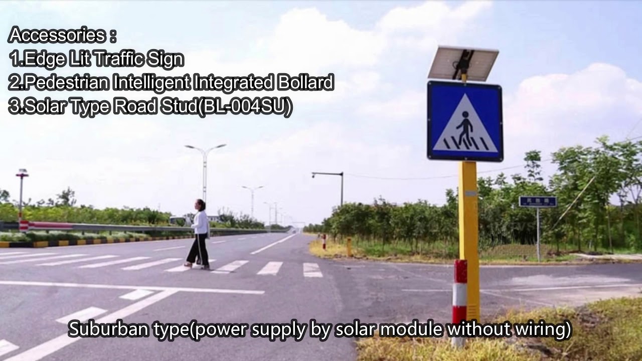 intelligent pedestrian warning system project display - YouTube