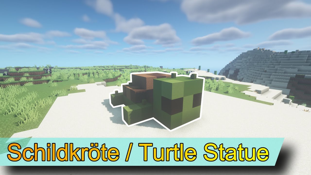 Wie baut man eine Statue in Minecraft I Minecraft Statue bauen I ...