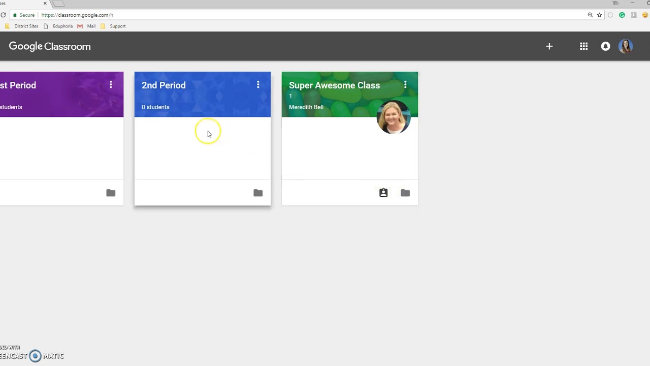 Classroom - Introduction to Home Screen - YouTube