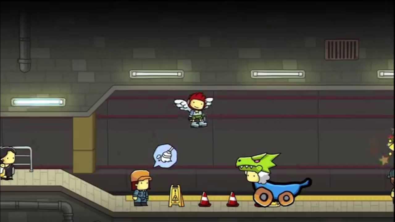 Scribblenauts Unlimited Wii U Commentary 16 Object Editor Fun - YouTube
