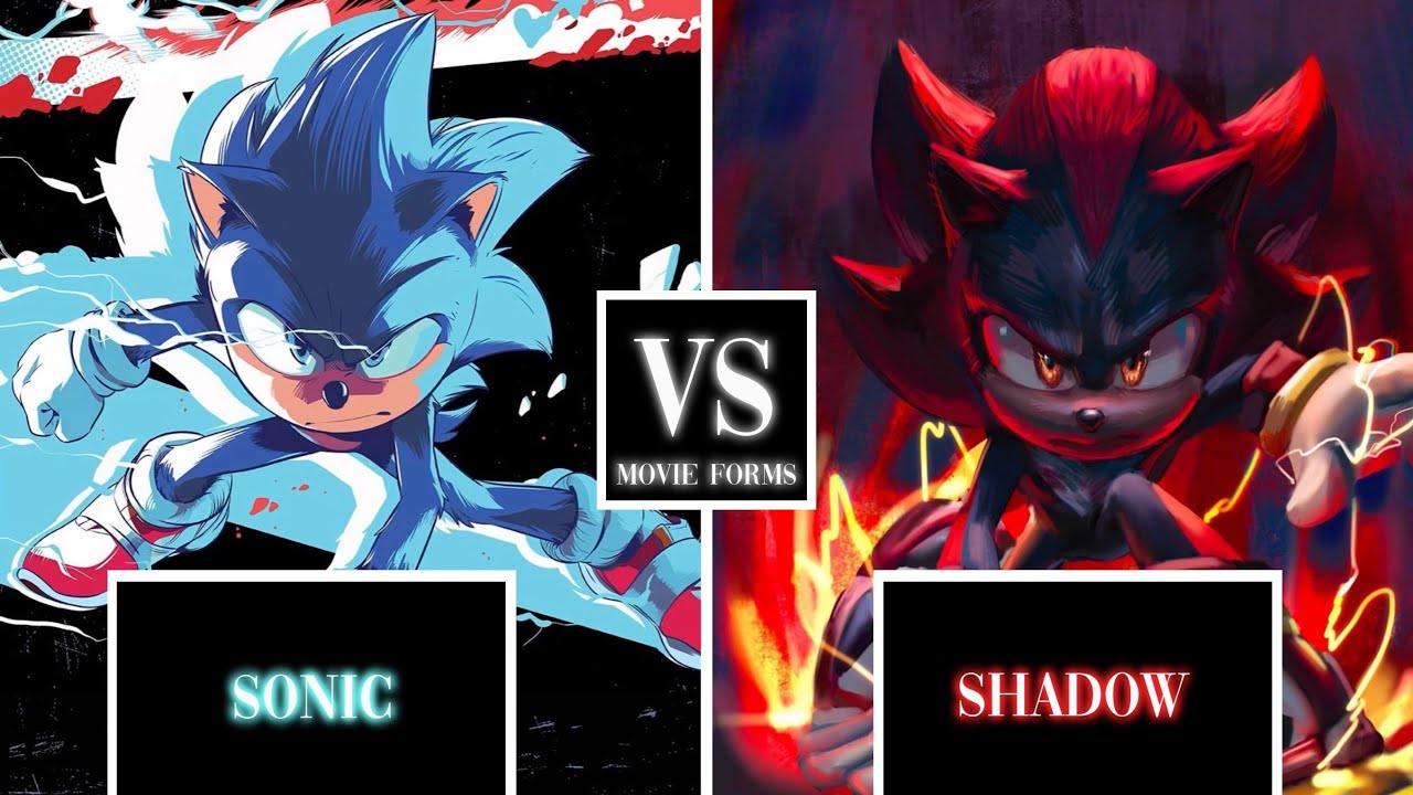Sonic VS Shadow - YouTube