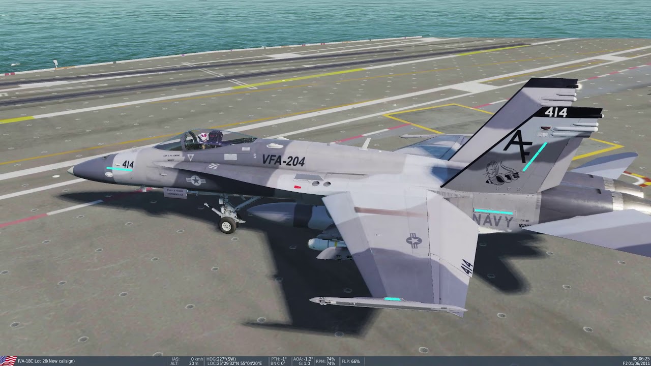 DCS | F/A-18C | AGM-65F Maverick - YouTube