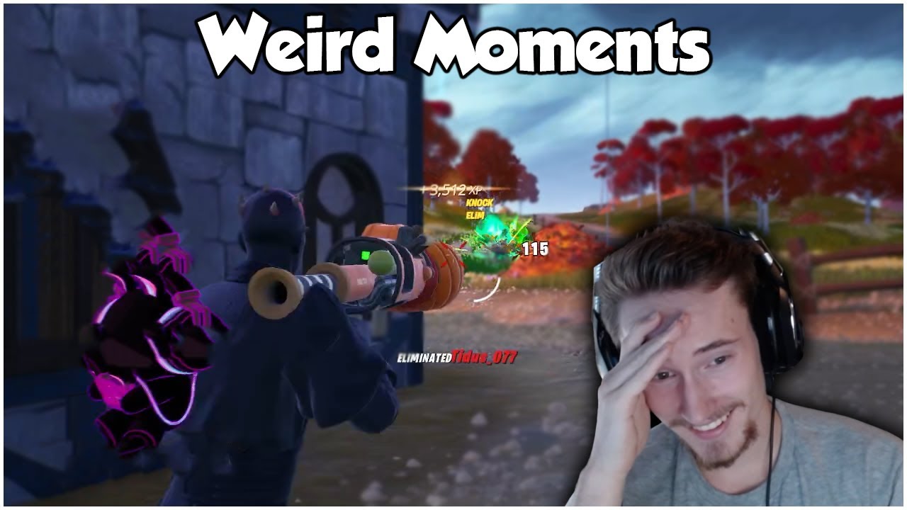 Weird And Spoooooooooky Fortnite Moments - YouTube