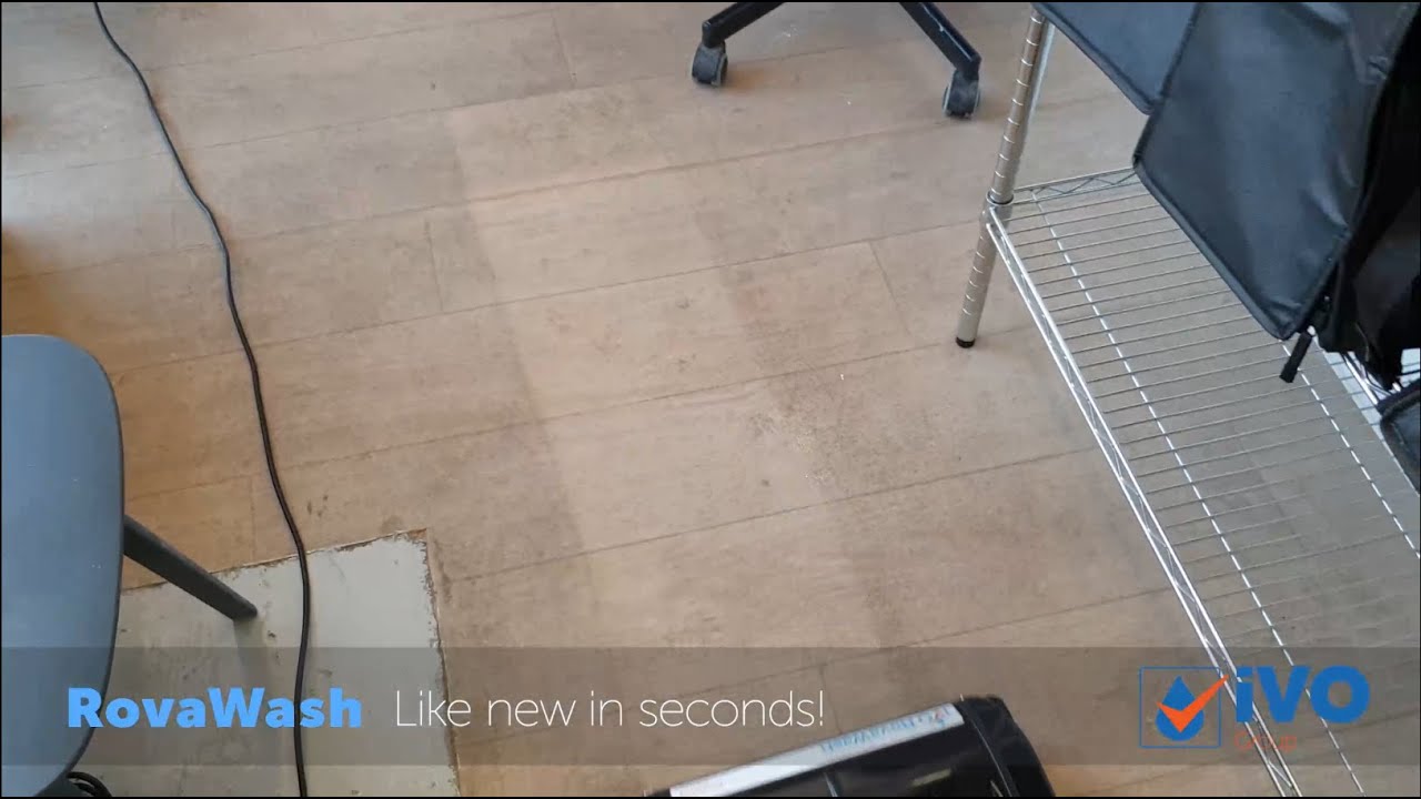 RovaWash – For cleaning hard floors - YouTube