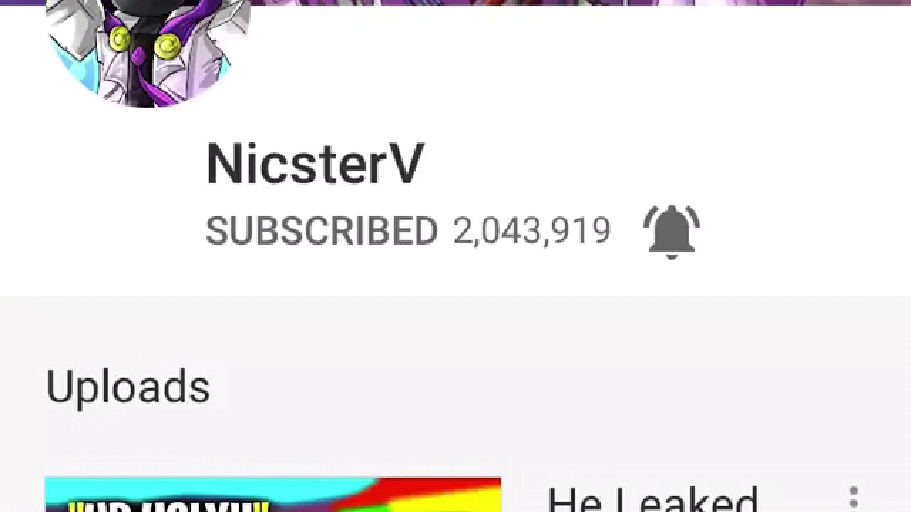Proof that Mrtop5 is NicsterV - YouTube