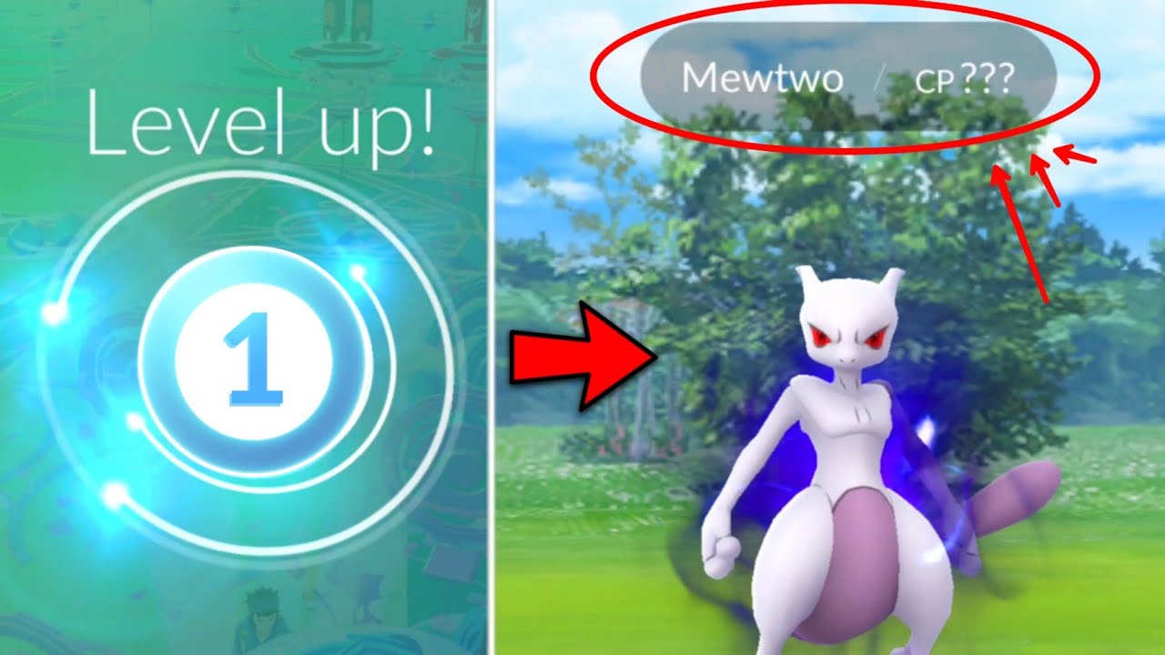 from Level 1 caught shadow mewtwo in pokemon go. - YouTube
