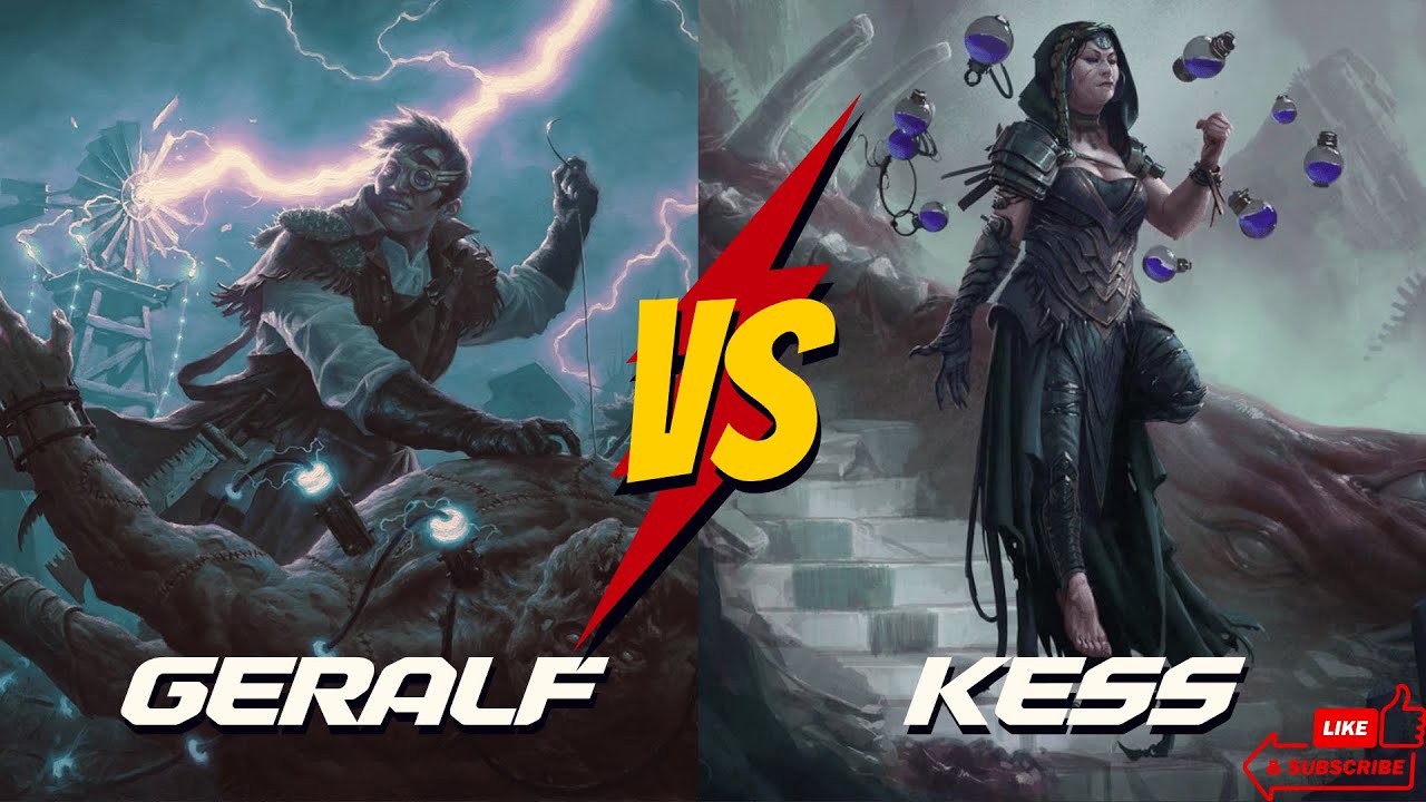 Geralf, the Fleshwright vs. Kess, Dissident Mage - Duel Commander - EDH ...