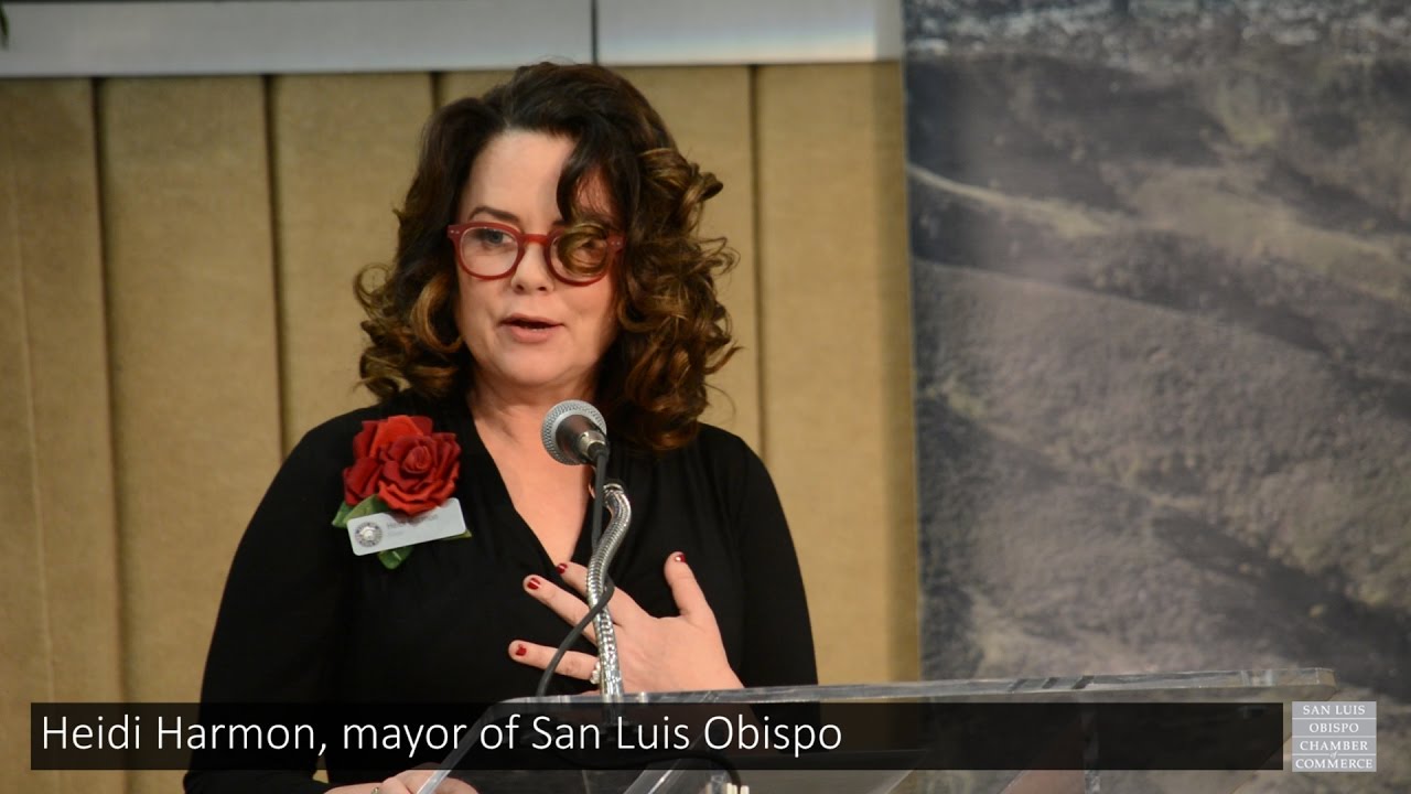 San Luis Obispo Mayor Heidi Harmon at Good Morning SLO - YouTube